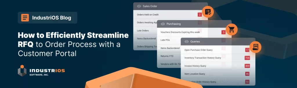 How to Efficiently Streamline RFQ to Order Process with a Customer Portal